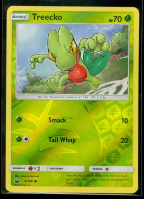 Pokemon TREECKO 8/168 - Celestial Storm - Rev Holo - MINT | eBay