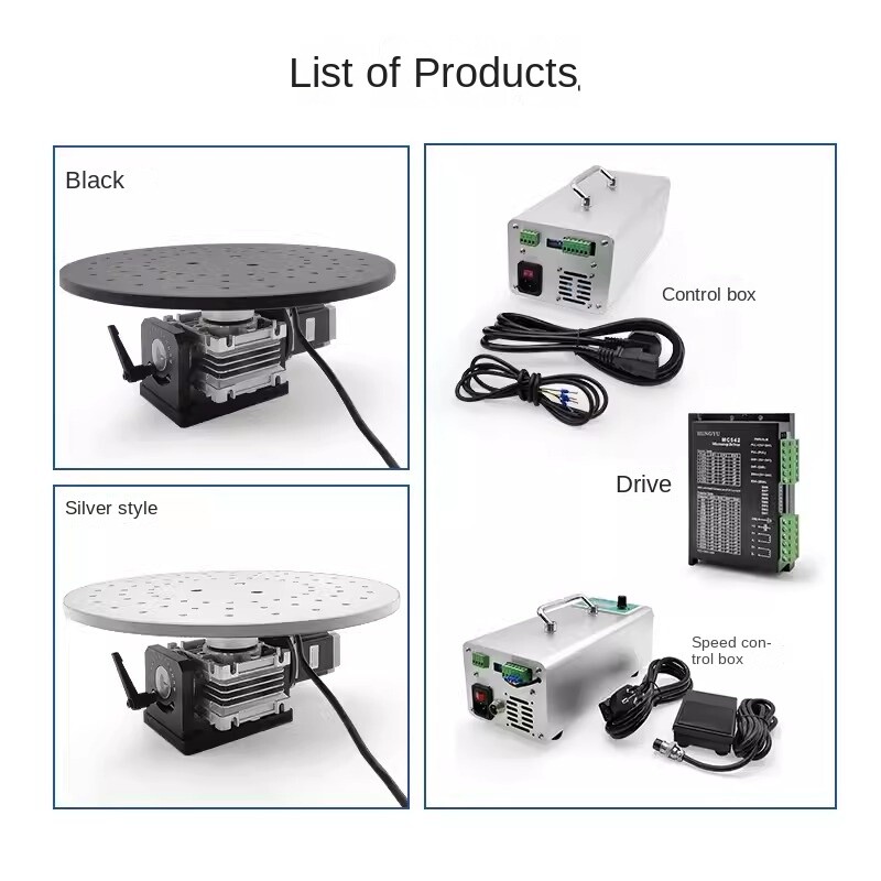 Motor 360-degree Rotating Table Rotating Platform Electric Rotating ...