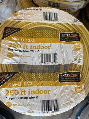 12/2 Copper Wire 259 Ft - Brand New - Romex Or Cerromax Brand | eBay
