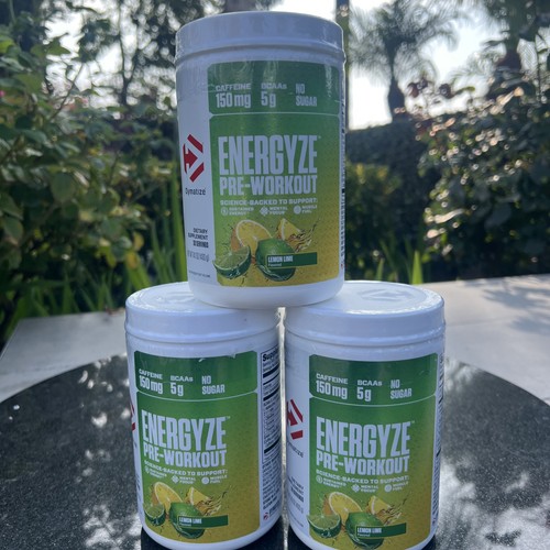 Lot of 3 x 14.1 oz (400 g), Energyze™ Pre-Workout, Lemon Lime, Sealed ...
