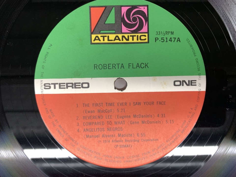 Roberta Flack Roberta Flack Japan LP OBI [75618ER] | eBay UK