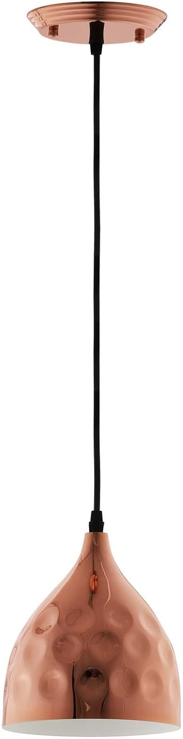 MODWAY DIMPLE SHADE 6.5" HANGING CEILING PENDANT LIGHT MODERN EE1-2903 ...