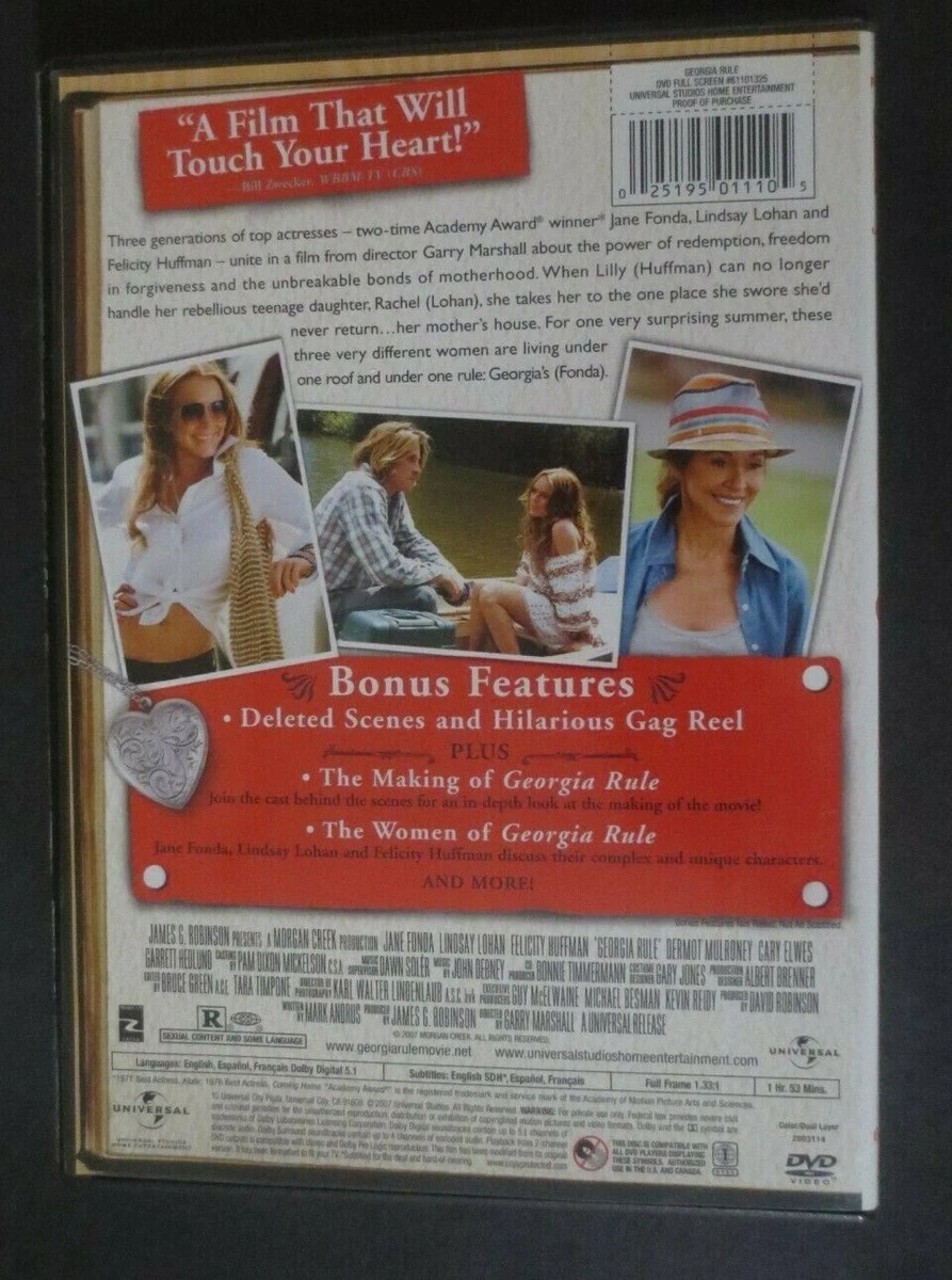 Georgia Rule Dvd
