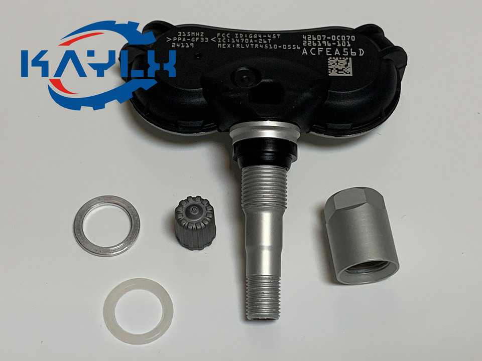 4PCS Genuine OEM TPMS 42607-0C070 Tire Pressure Sensor For SiennaTundra ...