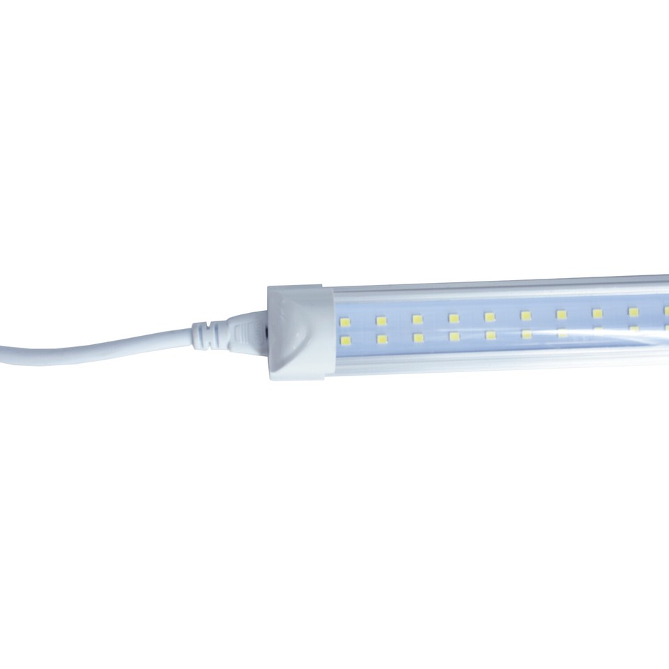 T5 T8 LED Tube Light Power Cable 2FT 4FT 3-Pin US Plug Connector Wire ...