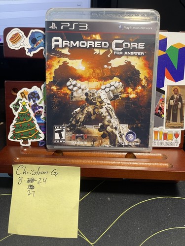 Armored Core For Answer PS3 2008 Disc Only Sony Ubisoft Custom Art | eBay