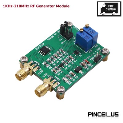 1KHz-210MHz RF Generator Module Precision Adjustable RF Signal ...