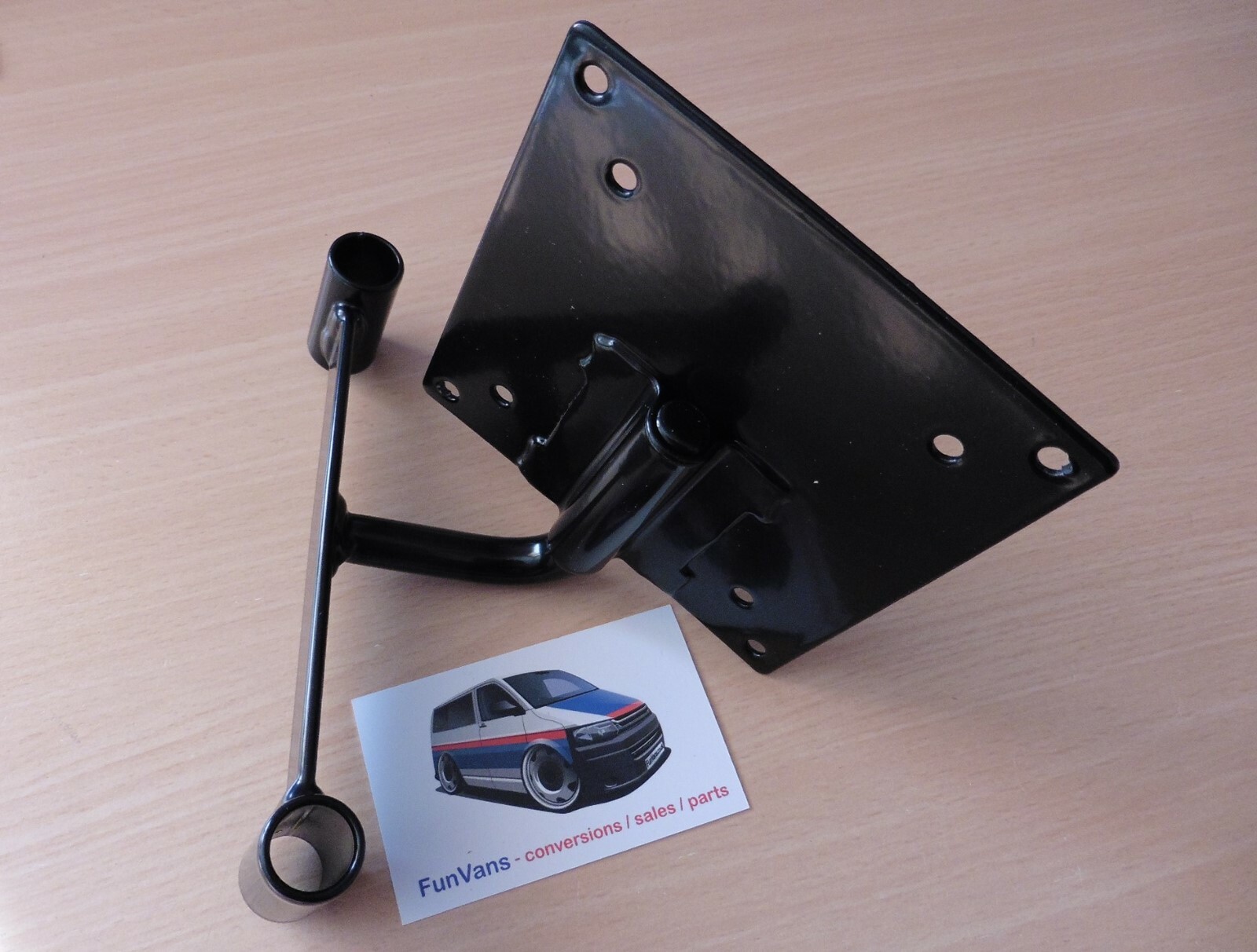 VW T5 T5.1 T6 T6.1 Camper TV headrest mount bracket quick disconnect ...