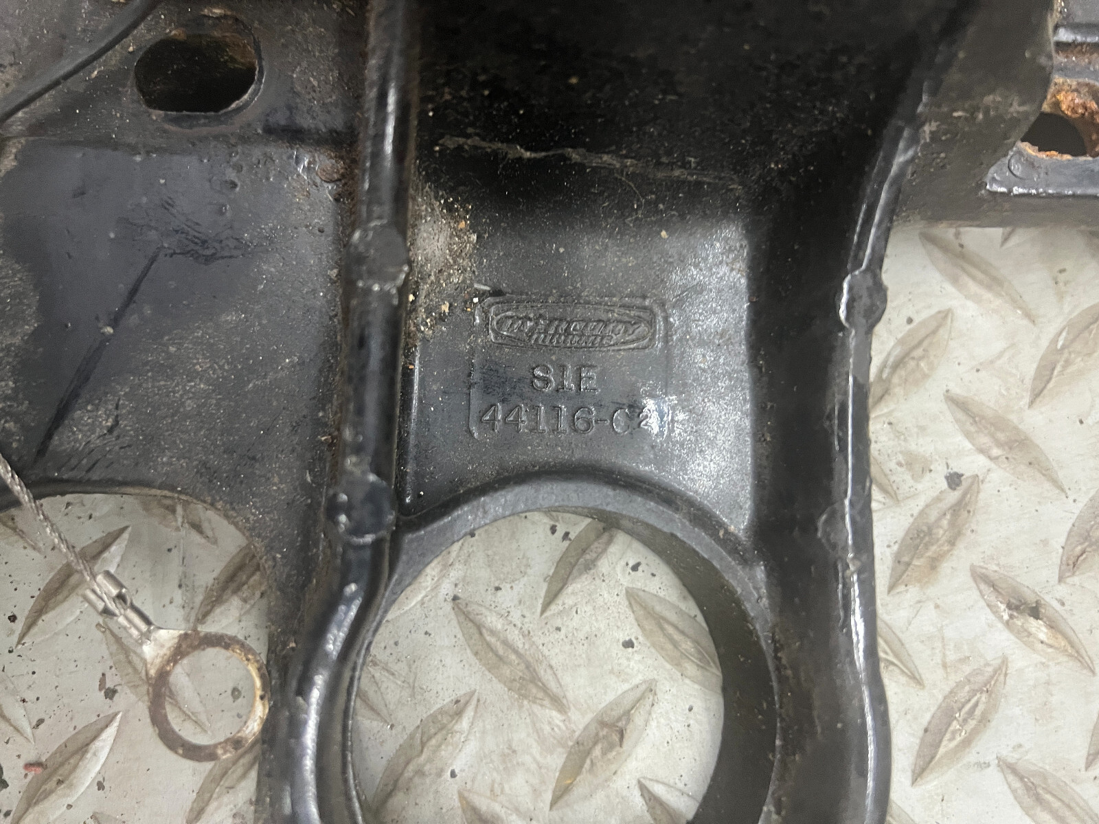 Mercruiser Transom Plate Assembly Alpha / Bravo # 44116 C2 | eBay