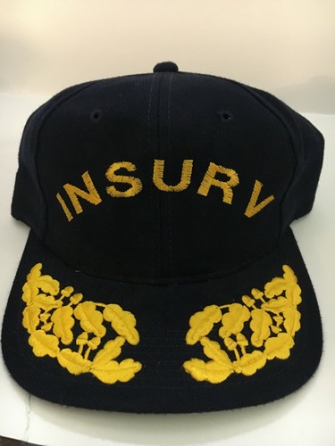 U S NAVY CAP "INSURV " RADM LYONS | eBay