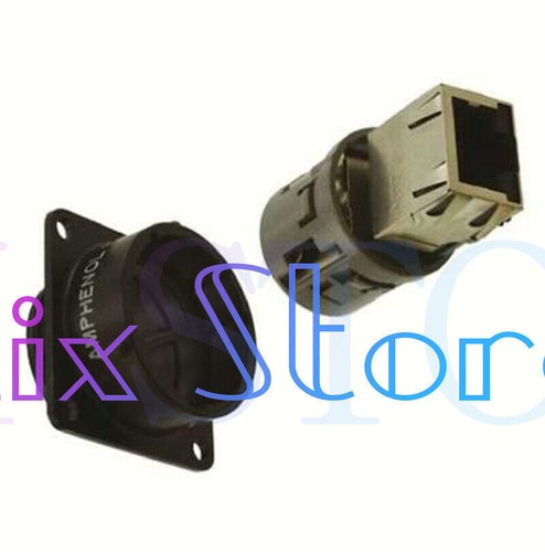 1 PC RJF21B RJ45 Cat5e Panel Mount 8 Way #E10 | eBay