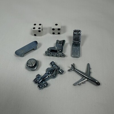 Monopoly Electronic Banking 2011 Replacement Pieces Movers Tokens Phone ...