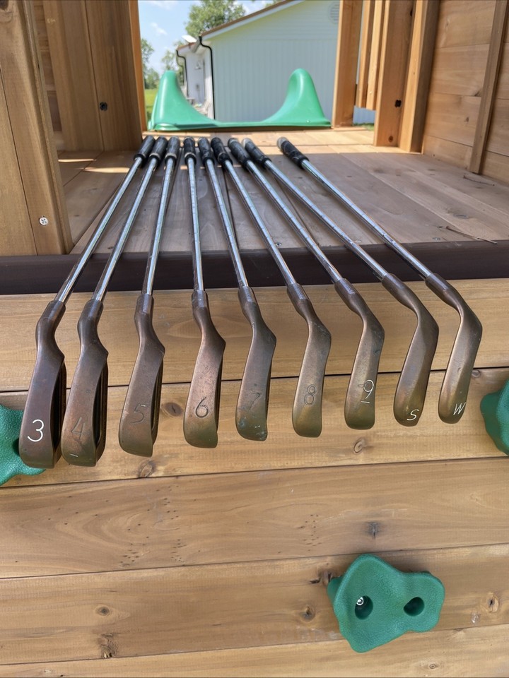 Ping Eye2+ Beryllium Copper Red Dot Iron Set #3-9,W,S (9 Clubs) Steel ...