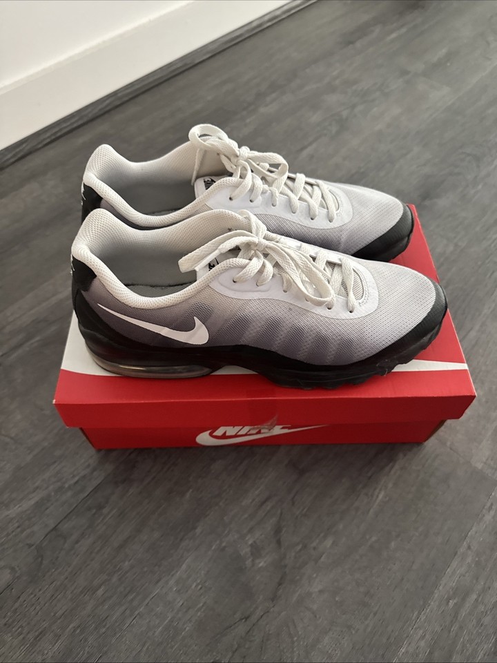 Mens Nike Air Max Invigor Trainers White Black Size UK 10 | eBay UK