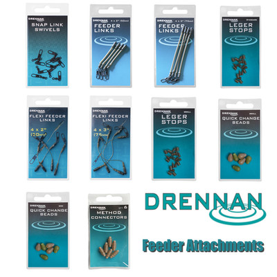 Drennan Feeder Snap Link Swivels Leger stop Feeder Link Flexi Quick ...