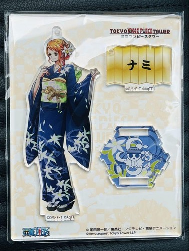 Tokyo One Piece Tower Nami Acrylic Stand Charm Kimono | eBay
