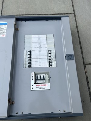 Mem Memshield Distribution Board Box Fuse Consumer Unit 8 Way 3 Three ...
