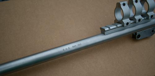 Thompson Center CONTENDER barrel SSK 309 JDJ Stainless CUSTOM w/ Scope ...