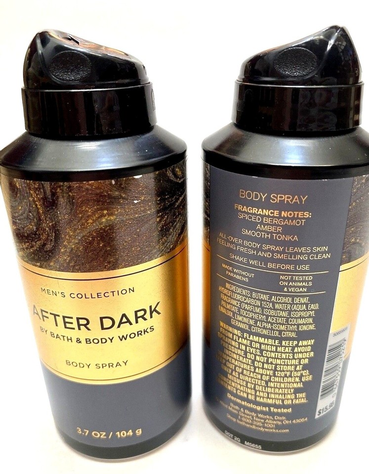 2 Pack of Bath & Body Works Men's Collection Body Spray 3.7 oz | eBay
