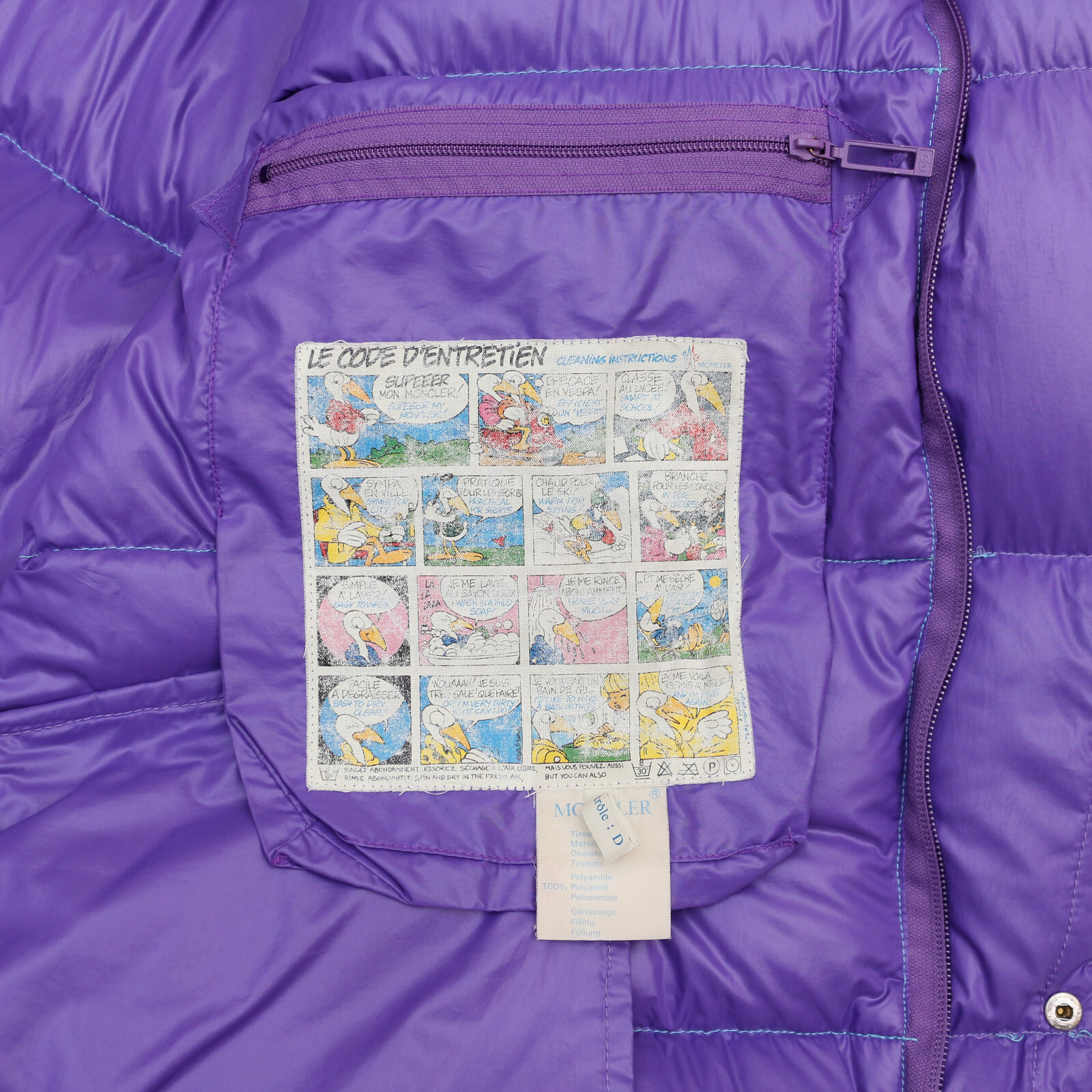 Men's Moncler Grenoble RARE Vintage Puffer Down Jacke… - Gem