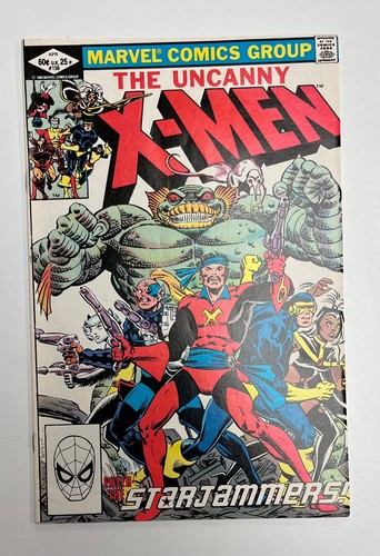 Uncanny X-Men #156 Marvel Comics 1982 Cover Appearance of the ...