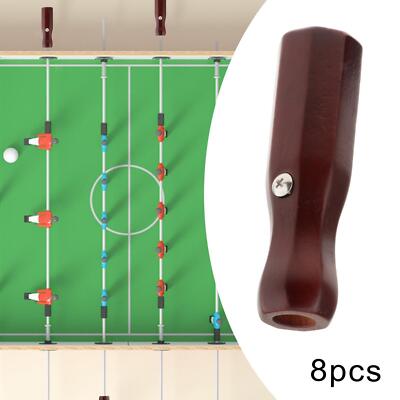 8x Soccer Table Handles Table Soccer Handle Grip Foosball Table Rod End ...