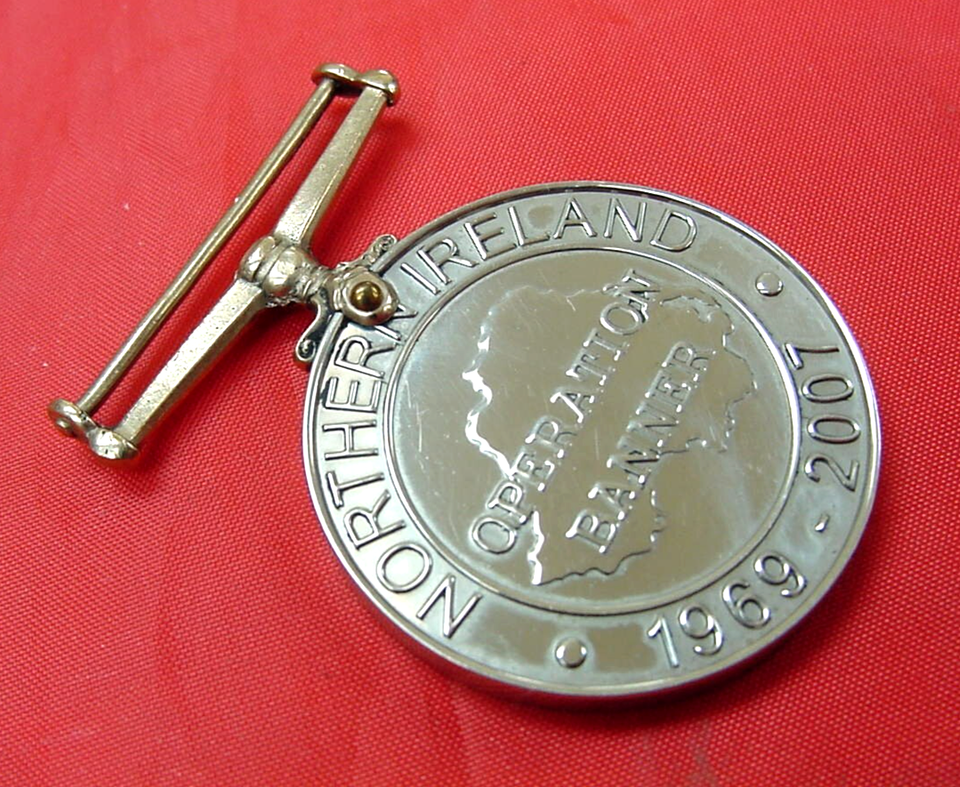Northern Ireland Operation Banner Commemorative Medal | eBay UK