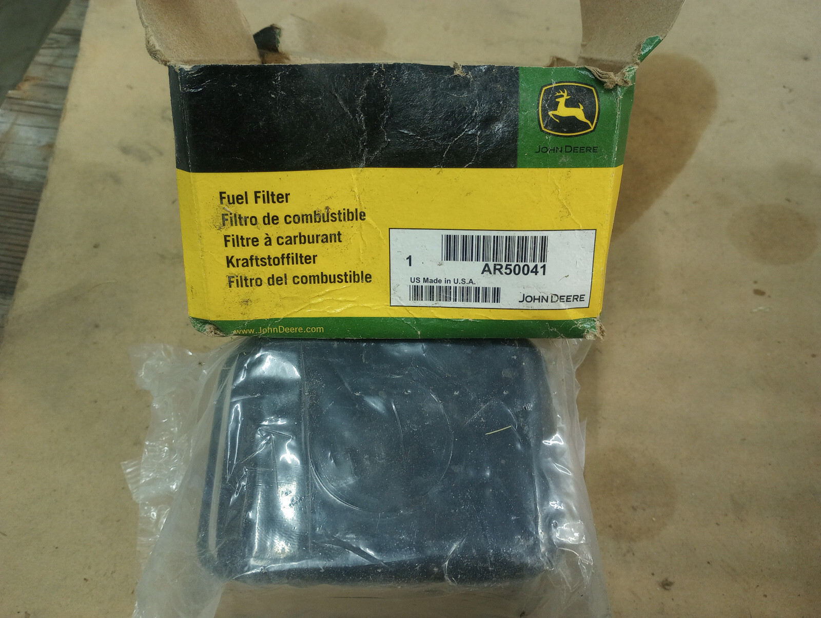 John Deere AR50041 Fuel Filter for sale online | eBay