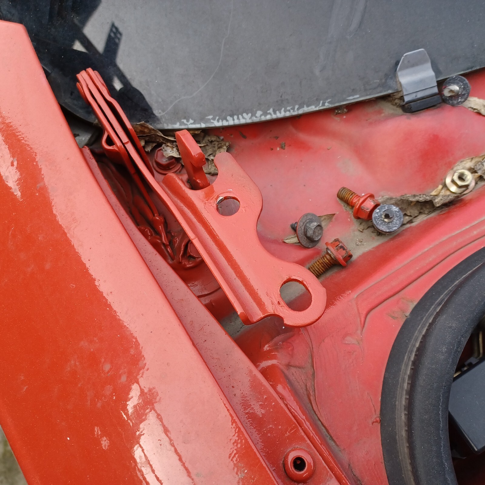 Toyota 86 MR2 AW11 Hood Hinges Right and Left Sides Pair | Steel | Red ...