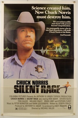 Silent Rage (1982) Original Movie Poster Folded 27x41 | eBay