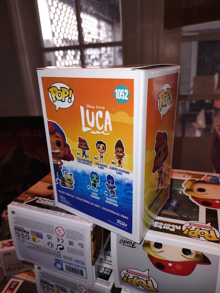 Funko Pop Disney Pixar Luca Giulia Marcovaldo Figure #1052 🔥 | eBay