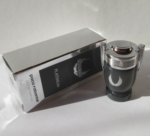 PACO RABANNE INVICTUS PLATINIUM Miniature Eau De Parfum 5ml / Etat Neuf ...