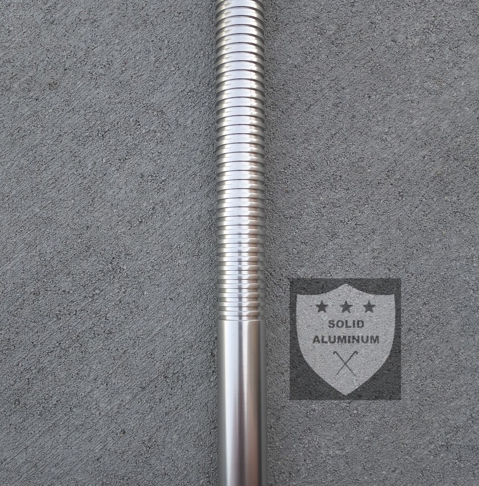 Custom Made Solid Aluminum Bar Tactical Cane - All Natural Finish ...