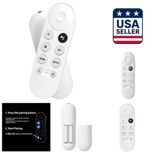 Compact Replacement Remote for Google Chromecast 4K - Easy Pairing ...