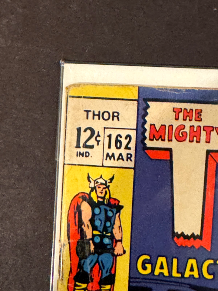 The Mighty Thor #162 Galactus A' Borning Marvel Comics 1969 | eBay