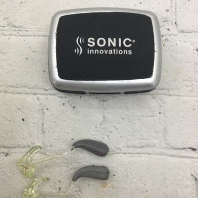 Hearing Aids With Sonic Innovations Hard Case, | eBay