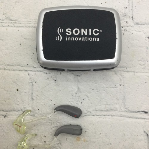 Hearing Aids With Sonic Innovations Hard Case, | eBay