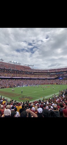 FOUR (4) LOWER-LEVEL TICKETS W/ PARKING PASS COMMANDERS VS RAIDERS | eBay