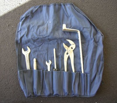 MERCEDES TOOL BAG BOX TOOLS ROLL MB 170 180 190 200 220 300 500 SL ...