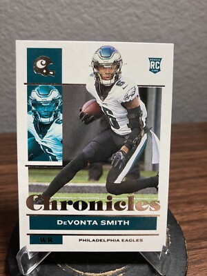 DEVONTE SMITH PHILADELPHIA EAGLES PANINI CHRONICLES ROOKIE CARD NO. 72 ...