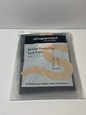 Shapermint Women's Every Day Scoop Neck Cami #62001 - XXXL, BLACK - New ...