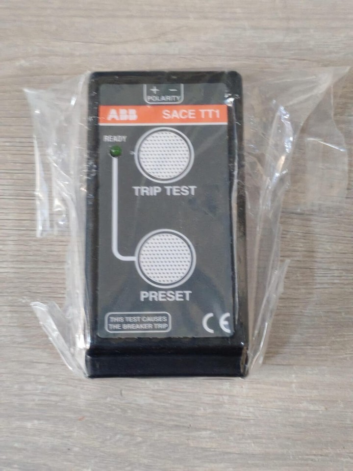 ABB SACE PR010/T RELAY SET TEST - WITH BROKEN LOCK CASE | eBay