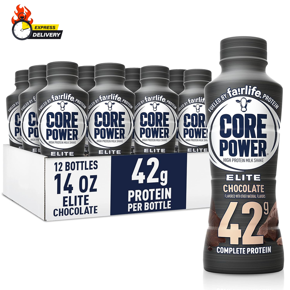 Fairlife Elite 42G High Protein Milk Shakes for Kosher Diet, Ready to ...