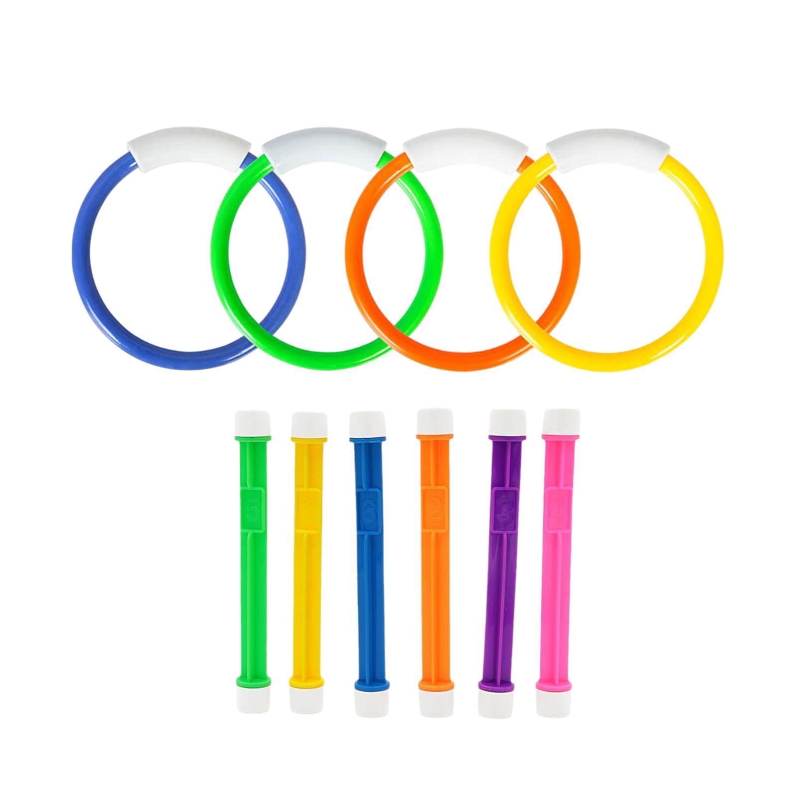 10x Diving Toys Training Equipment Summer Sinker Set Pool | eBay