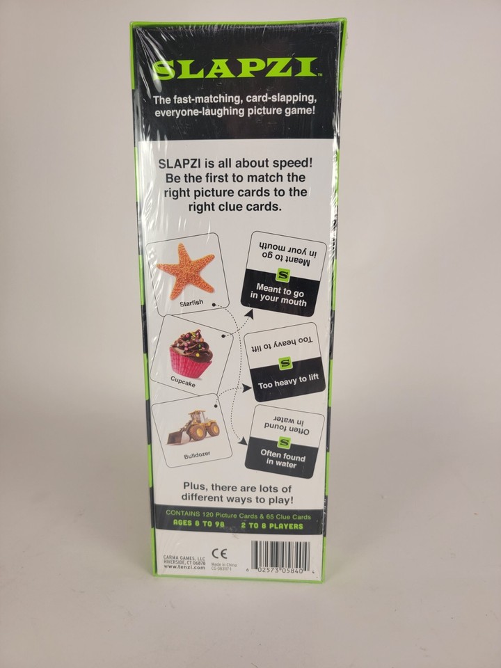 SLAPZI Card Game - Family Game Best Toy Award -Fast Picture Game - NEW ...