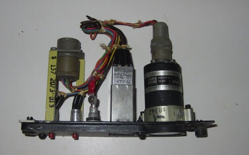 AIRCRAFT PANEL WITH COMPASS SLAVE AND SWITCHES | eBay