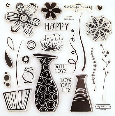 Close to My Heart CTMH With Love D1284 Stamp Set #13a | eBay