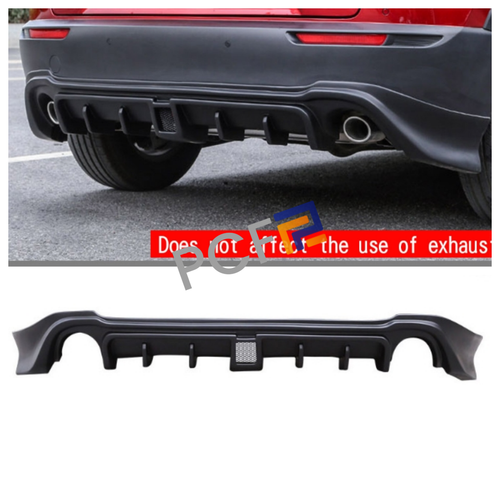 For Mazda CX-30 CX30 2020-2024 Matte Black Rear Diffuser Bumper Spoiler ...
