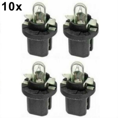 (10) Mercedes Bulbs W/ Black Socket Dash Instruments Gauge Cluster ...