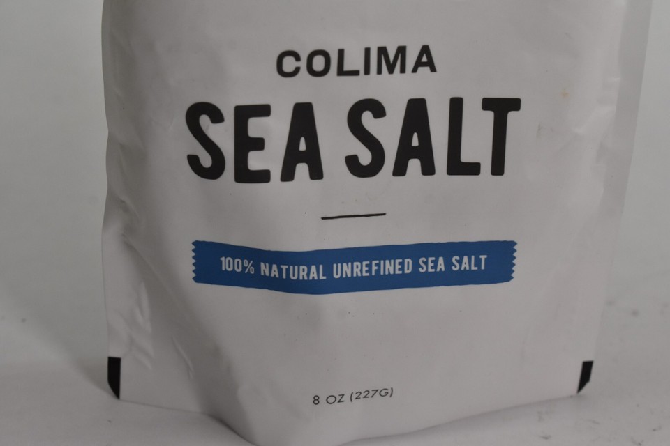 Colima Sea Salt 100% Natural Unrefined Sea Salt 8 oz 227g Exp 11/18 ...